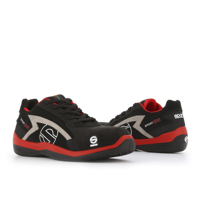Pusbačiai SPARCO SPORT EVO S3 raudoni/juodi